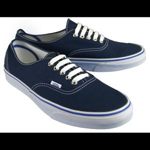 Vans | Shoes | Mens Vans Authentic Classic Dress Blue | Poshmark
